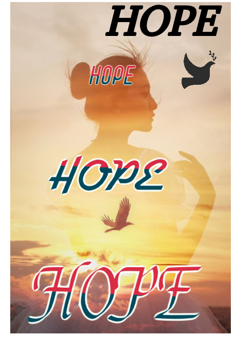 White Good Future Good Hope Poster Poster Template | PosterMyWall