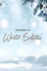 Winter solstice design Template | PosterMyWall