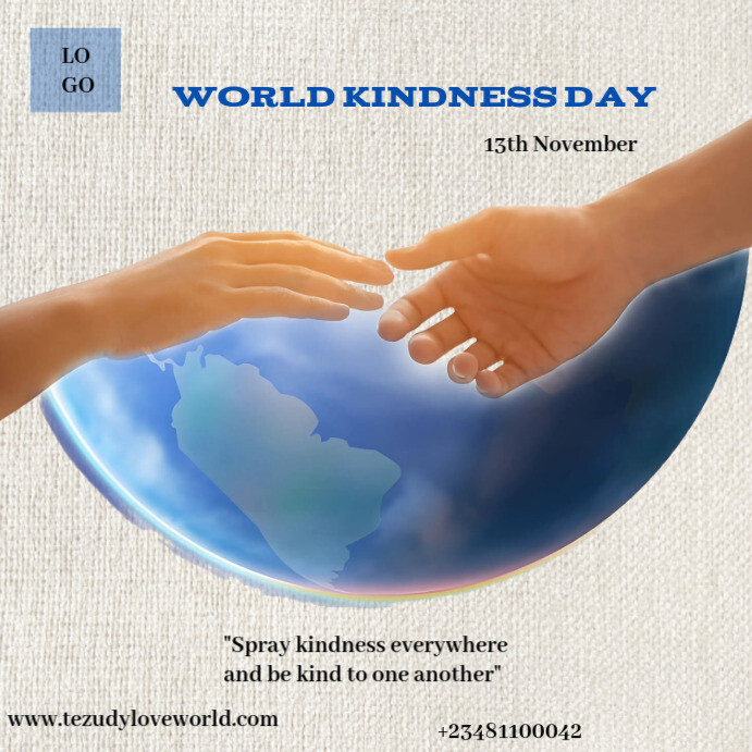 Copy of White Gradient World Kindness Day Instagram Post | PosterMyWall