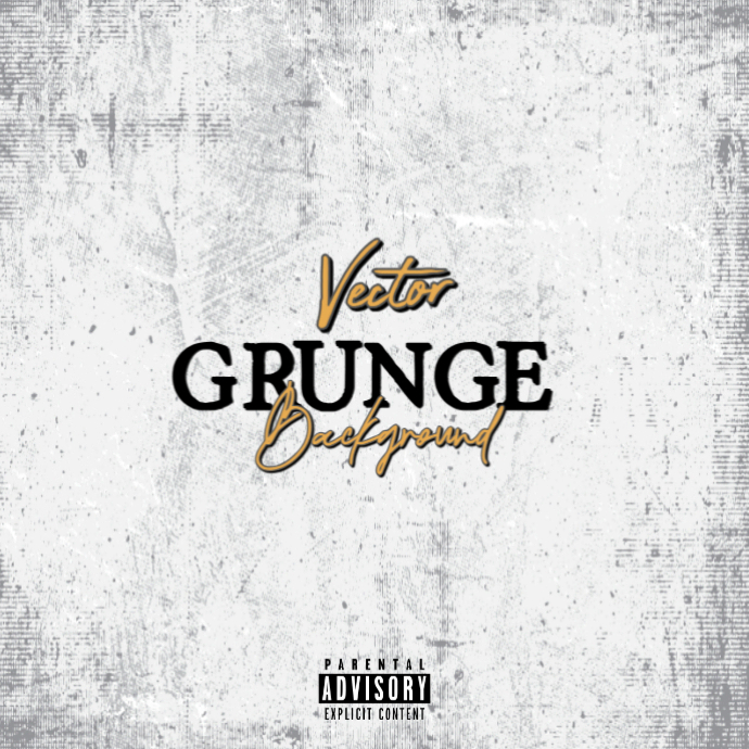 White Grunge Mixtape Cover Album Cover Template | PosterMyWall