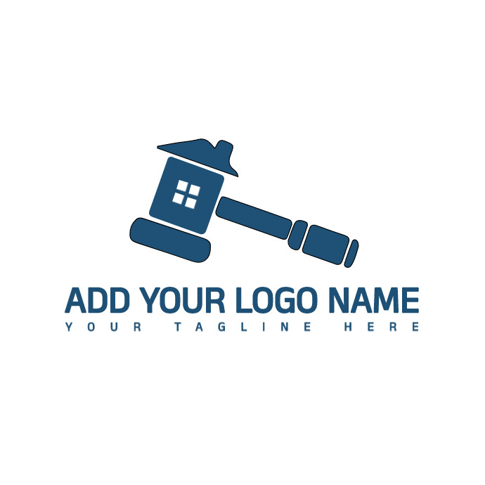 White Hammer/bidding/auction House/business/ Template | PosterMyWall
