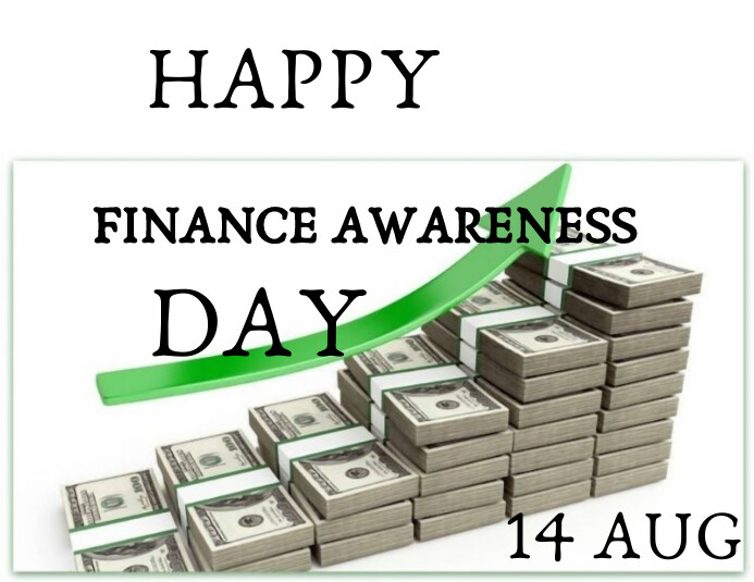 Copy of White Happy Finance Awareness Day Flyer (us | PosterMyWall