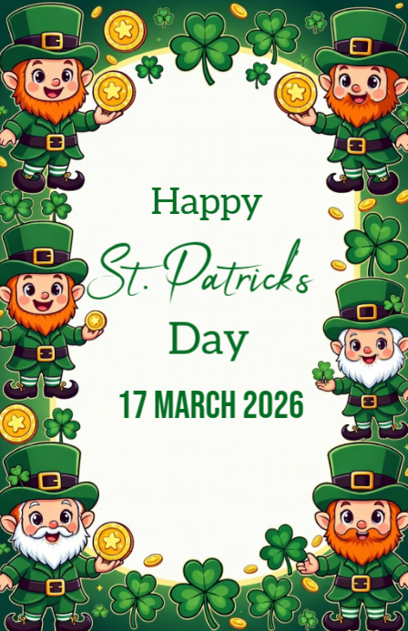St. Patrick's Day Celebration Template | PosterMyWall