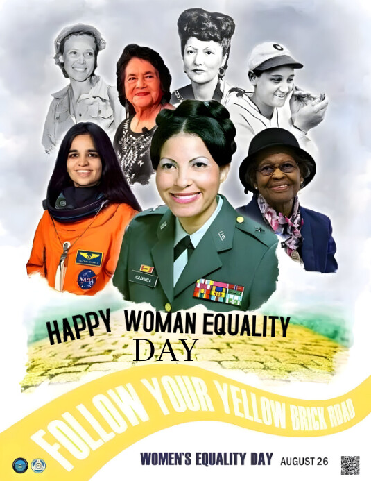 Copy of White Happy Women Equality Day Flyer (us Let | PosterMyWall