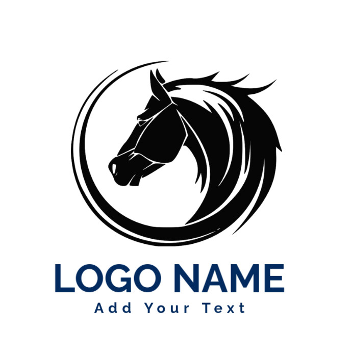 White Hours Logo Template | PosterMyWall