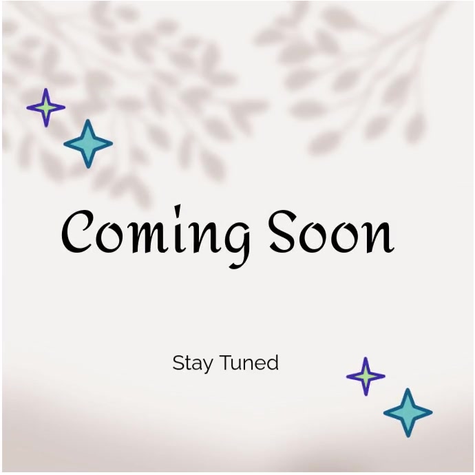 White Illustrative Animated Coming Soon Instagram Post Template ...