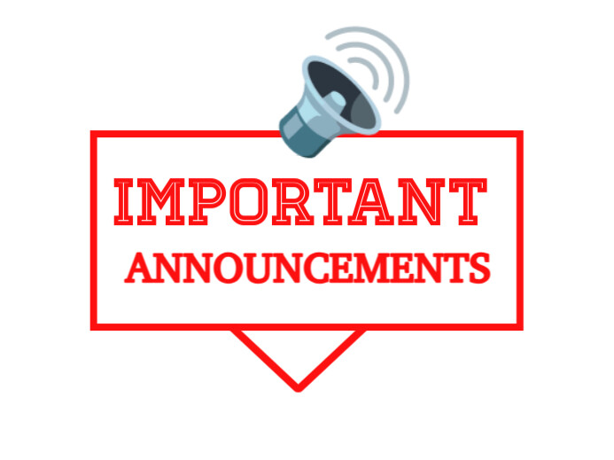 Copy of White Illustrative Announcements Yard Sign | PosterMyWall