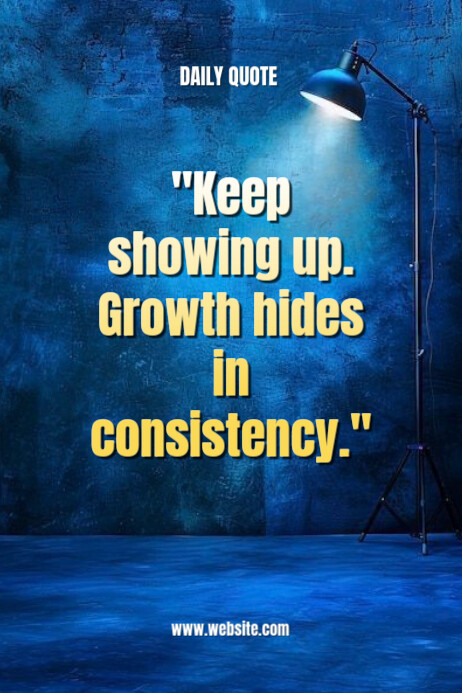 Copy of White Illustrative Blue Background Typography Inspirational ...