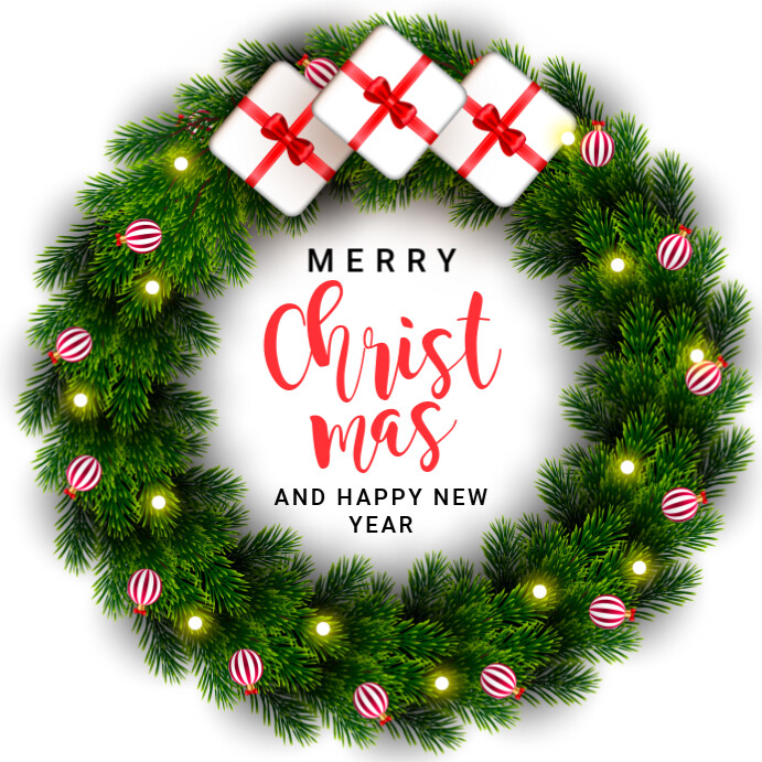 Copy of White Illustrative Christmas Instagram Post | PosterMyWall