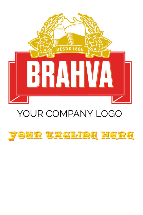 White Illustrative Company Poster Templat | PosterMyWall