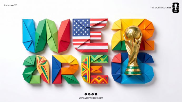 Fifa World Cup 2026 Modelo | PosterMyWall