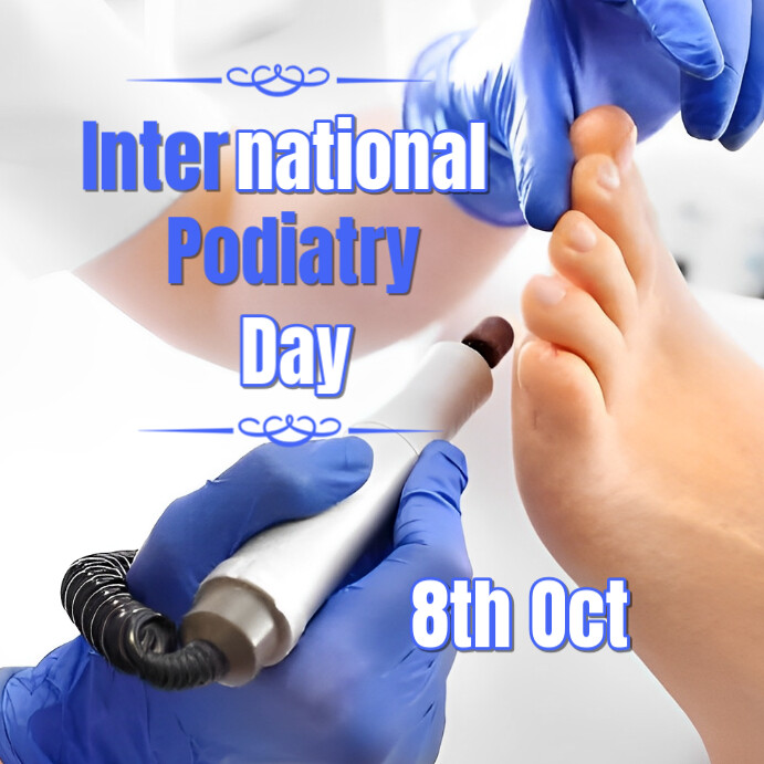 Copy of White Illustrative International Podiatry Day Instagram Post ...