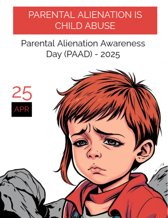 Copy of White Illustrative Parental Alienation Awareness Day (paad ...