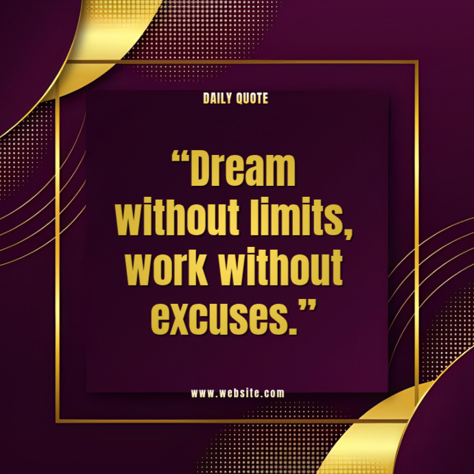 White Illustrative Purple Background Typography Inspirational Quote ...