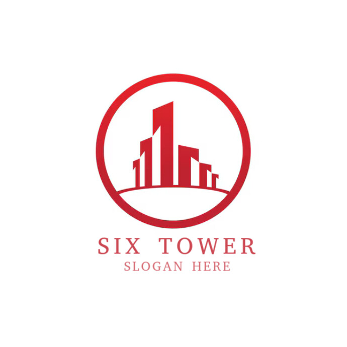 Modèle White Illustrative Red Business Logo | PosterMyWall