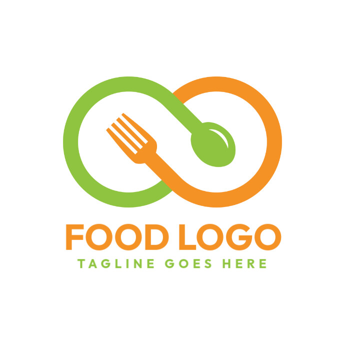 Copy of White Illustrative Restaurant Logo | PosterMyWall