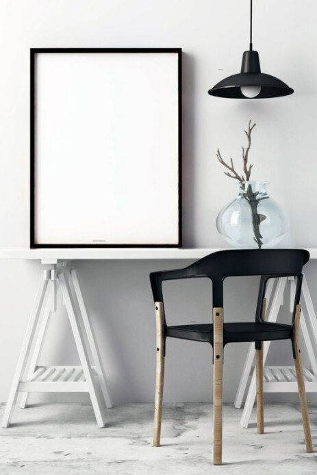 Copy of White Illustrative Wall Art Design Pinterest Graphic | PosterMyWall