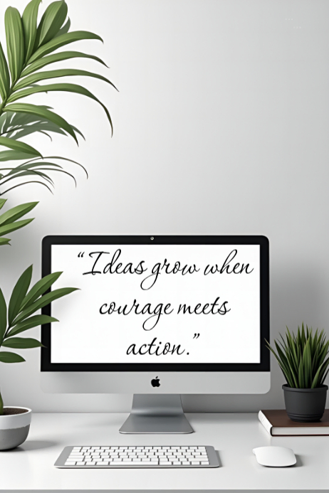 Plantilla de White Inspirational Quotes Poster | PosterMyWall