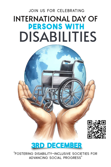 White International Day Of Persons With Disabilities Banner 4' × 6 ...