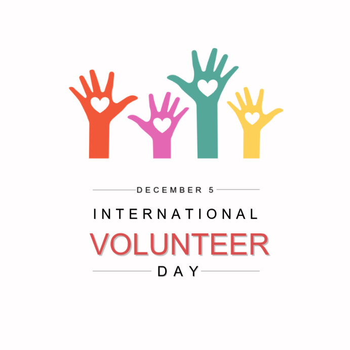 White International Volunteer Day Instagram Post Template | PosterMyWall