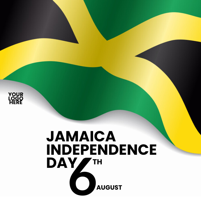 Modèle White Jamaica Independence Day Instagram Post | PosterMyWall
