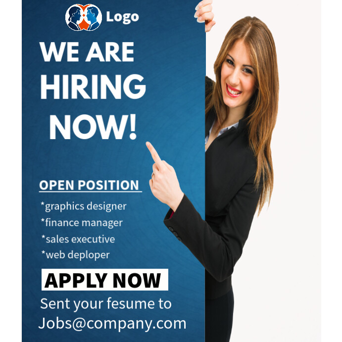 Copy of White Jobs Instagram Post | PosterMyWall