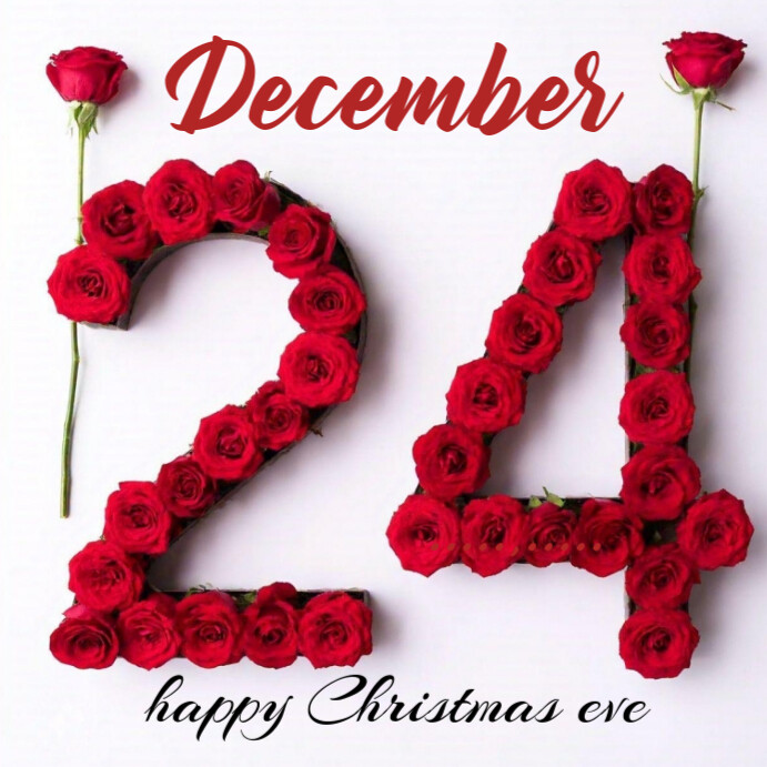 Copy of White Joyful 24th December Instagram Post | PosterMyWall