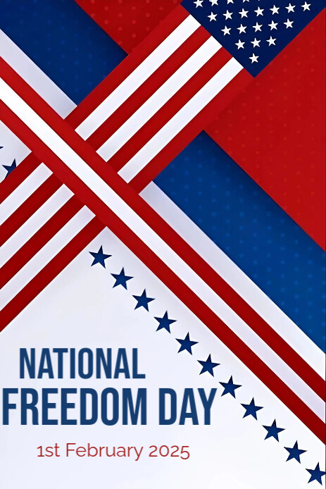 White Joyful American Freedom Day 2025 Pinterest Graphic Template ...