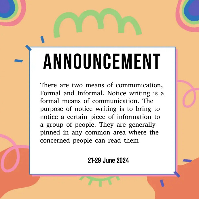 White Joyful Announcement Posters Instagram Template | PosterMyWall