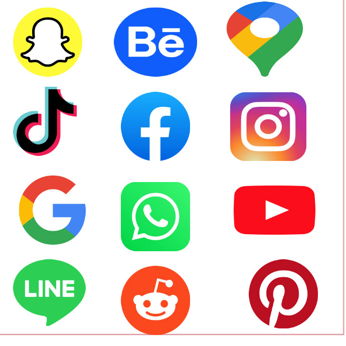 White Joyful App Logo Template | PosterMyWall