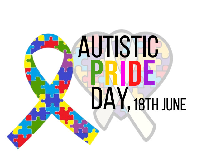 White Joyful Autistic Pride Day Flyer (us Le Template | PosterMyWall