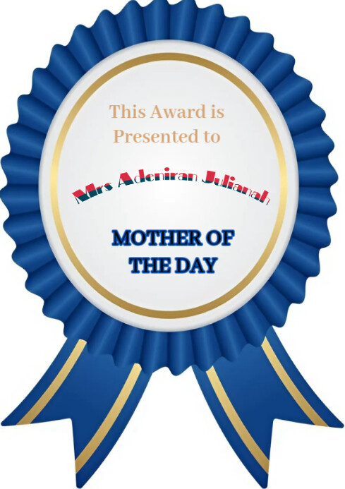 Copy of White Joyful Award Of Excellence A4 | PosterMyWall