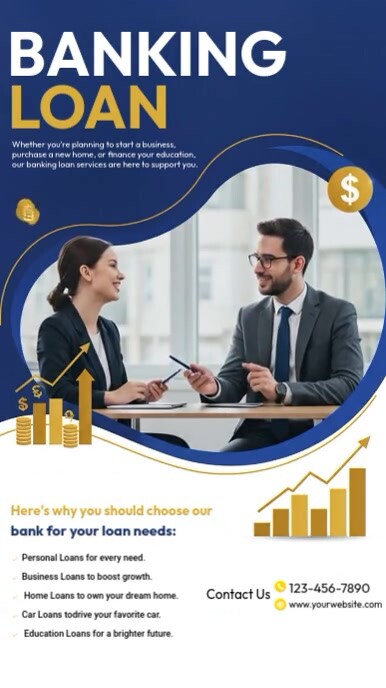 Plantilla de White Joyful Banking Loan Instagram Story | PosterMyWall