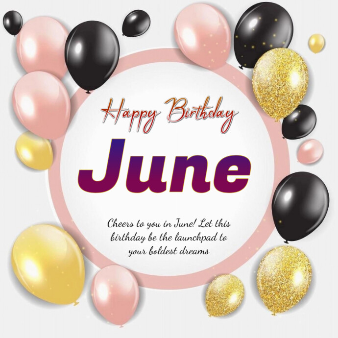 Plantilla de White Joyful Birthday Card Logo | PosterMyWall