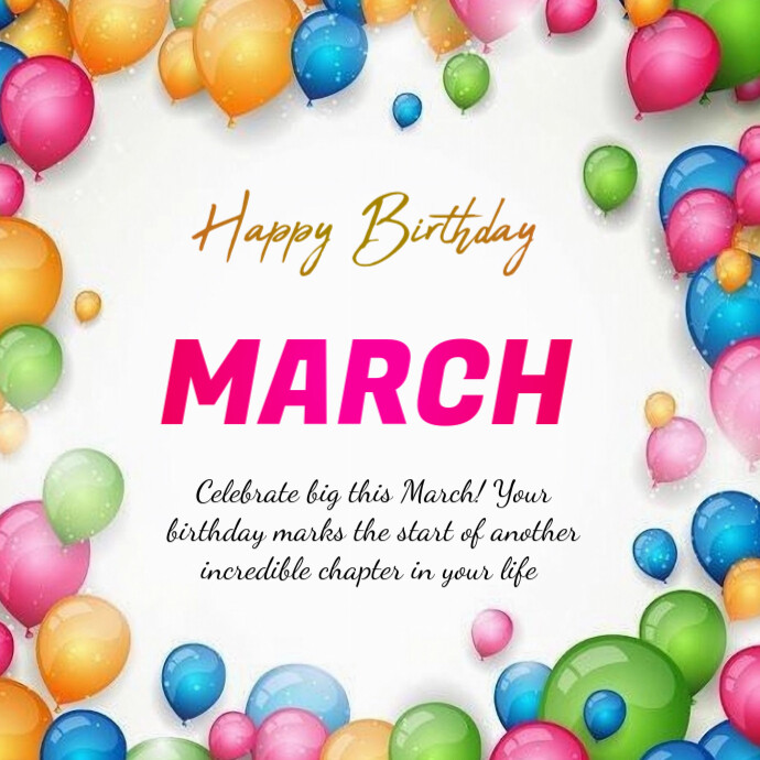 Plantilla de White Joyful Birthday Card Logo | PosterMyWall