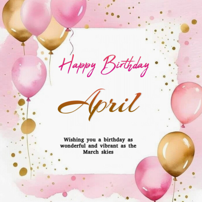 White Joyful Birthday Card Logo Template | PosterMyWall