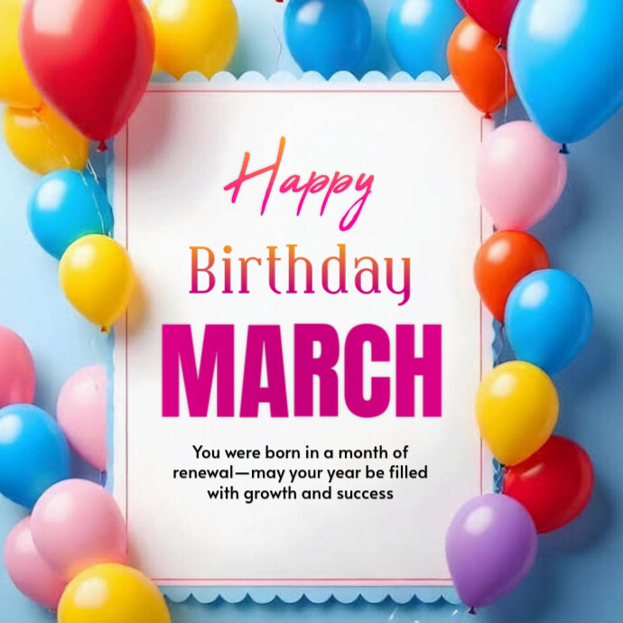 White Joyful Birthday Card Logo Template | PosterMyWall