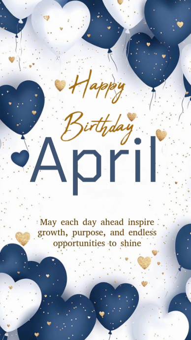 White Joyful Birthday Celebration Digital Display Template | PosterMyWall