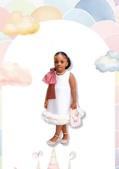 White Joyful Birthday Invitation Flyer Video A4 Template | PosterMyWall