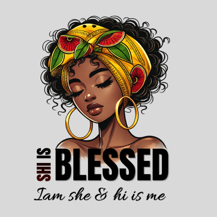 Copy of White Joyful Blessed Instagram Post | PosterMyWall