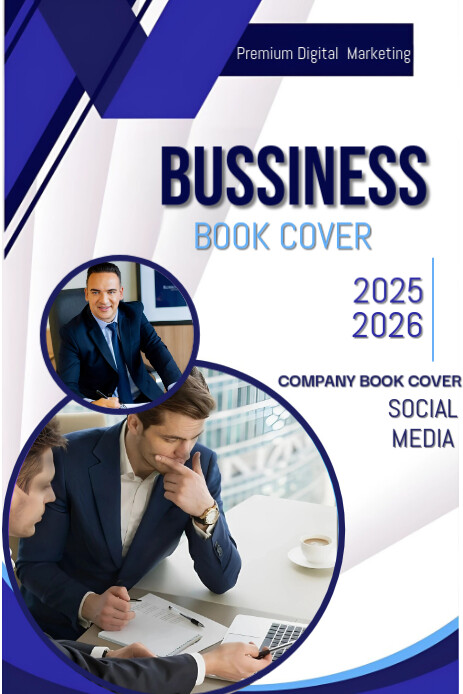 White Joyful Bussiness Cover Book Design Pinterest Graphic Template ...