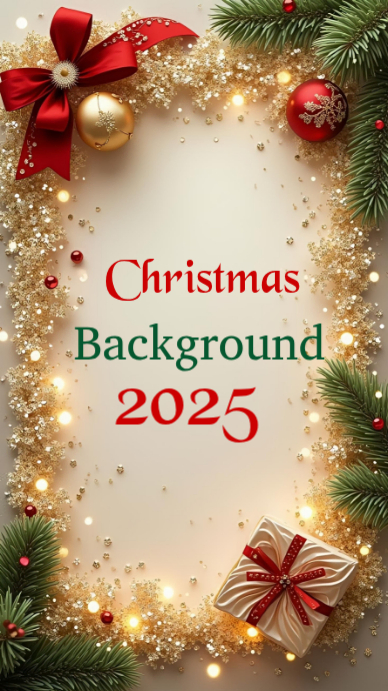 White Joyful Christmas Background Instagram Story Template | PosterMyWall