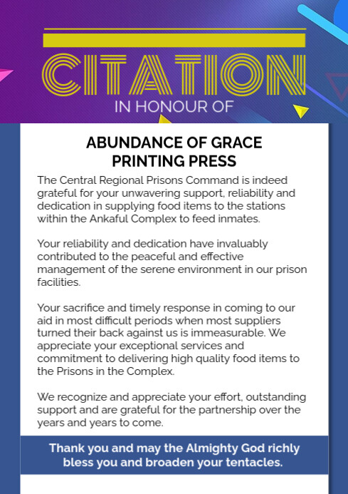 White Joyful Citation A2 Template | PosterMyWall