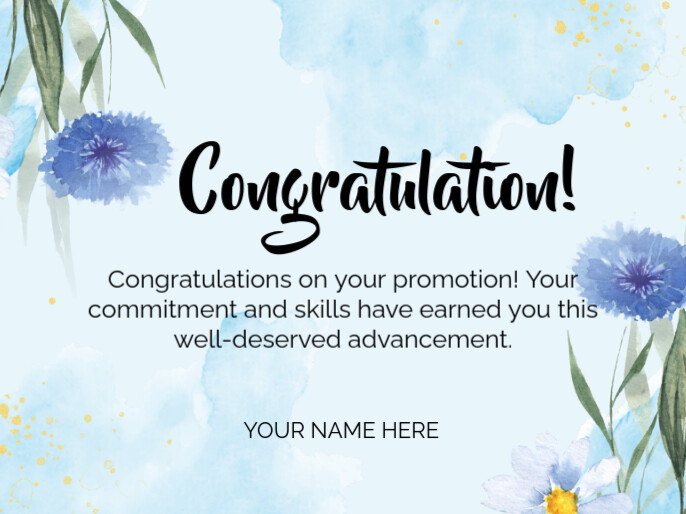 White Joyful Congratulations And Thanks Posts Presentation Template ...