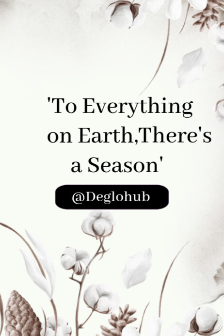 Copy of White Joyful Cotton Wool Day Poster | PosterMyWall