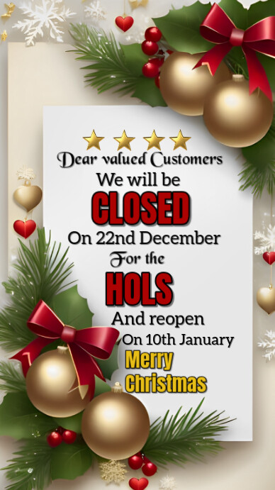 White Joyful Customers Christmas Holiday Notifications Instagram Story ...