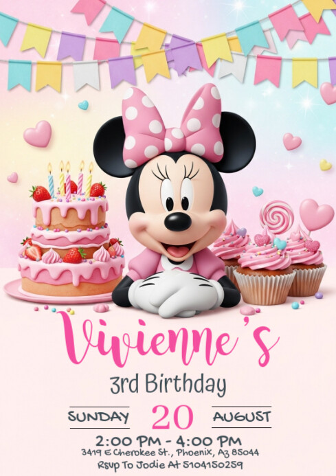 White Joyful Cute Cartoon A4 Template | PosterMyWall