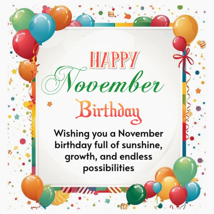 White Joyful Editable Birthday Card Logo Templat | PosterMyWall