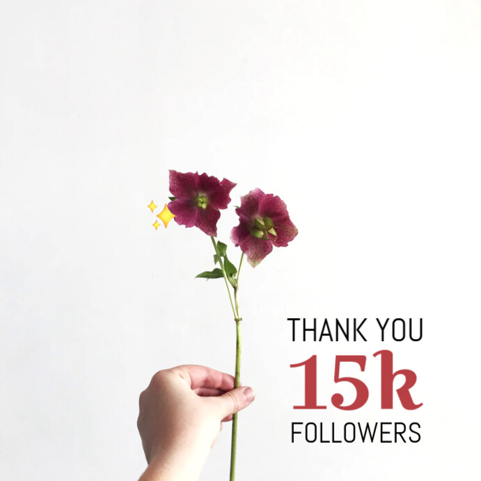 Copy of White Joyful Follower Instagram Post | PosterMyWall