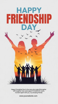 Joyful Friendship Day Instagram Story Template | PosterMyWall
